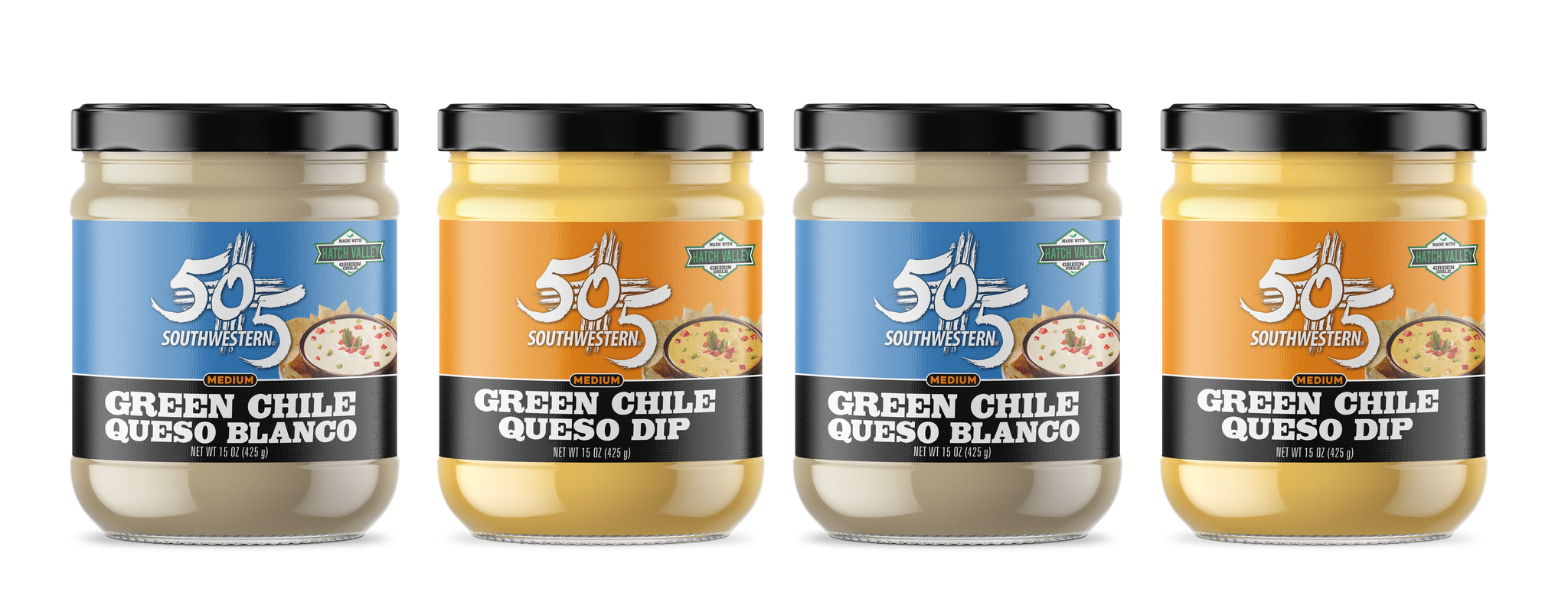 505SW™ QUESO VARIETY – 4 PACK CASE – 505 Southwestern